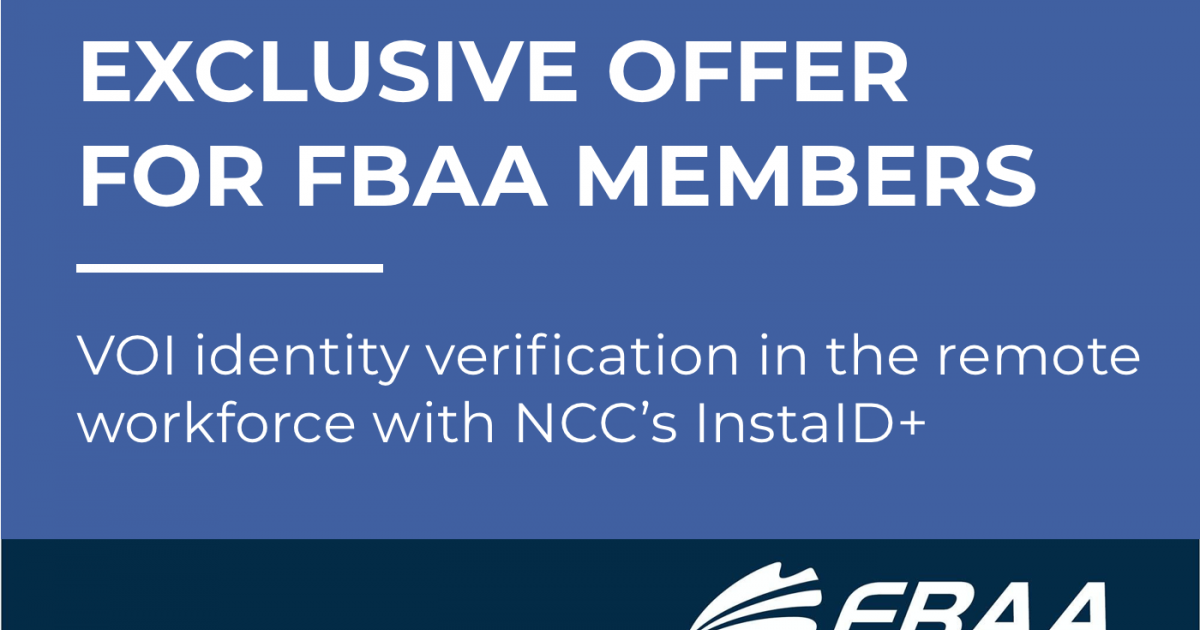 VOI identity verification in the remote… | National Crime Check